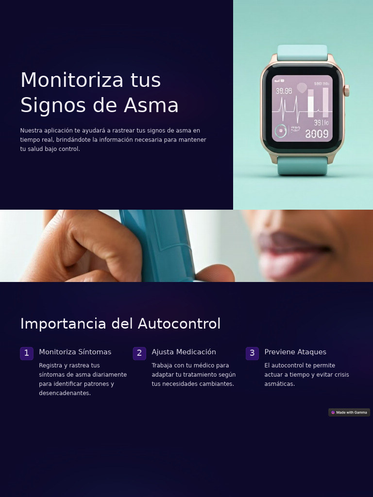 Monitoriza-tus-Signos-de-Asma | PDF | Asma | Enfermedades y trastornos