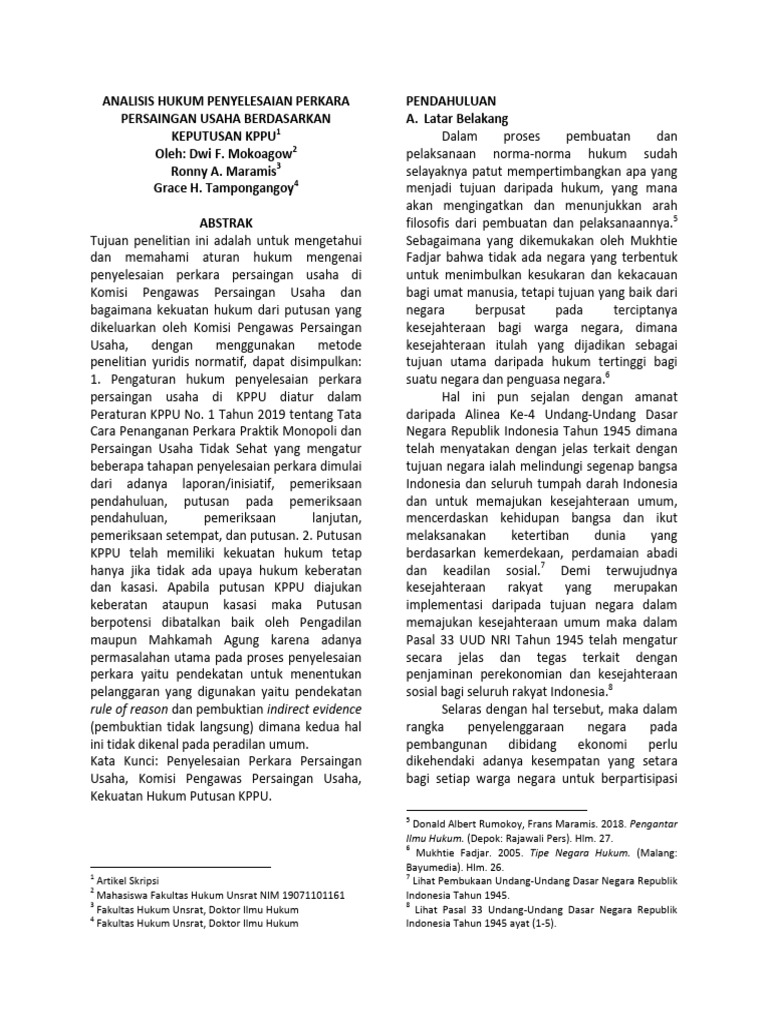 Jurnal - Dwi Fitrianingsi Mokoagow 19071101161 | PDF