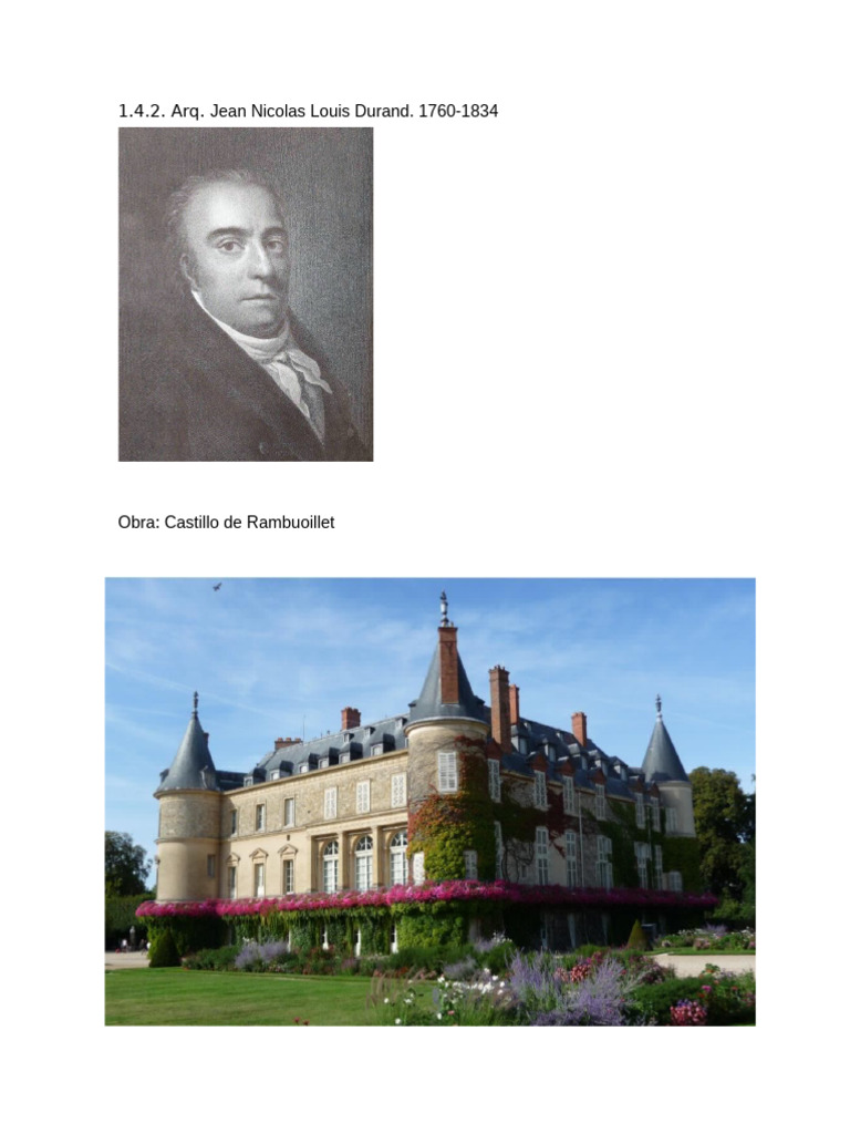Jean Nicolás y Henri Labrouste | PDF