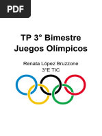 Introducción a los Juegos Olímpicos | PDF | Juegos olímpicos | juegos ...