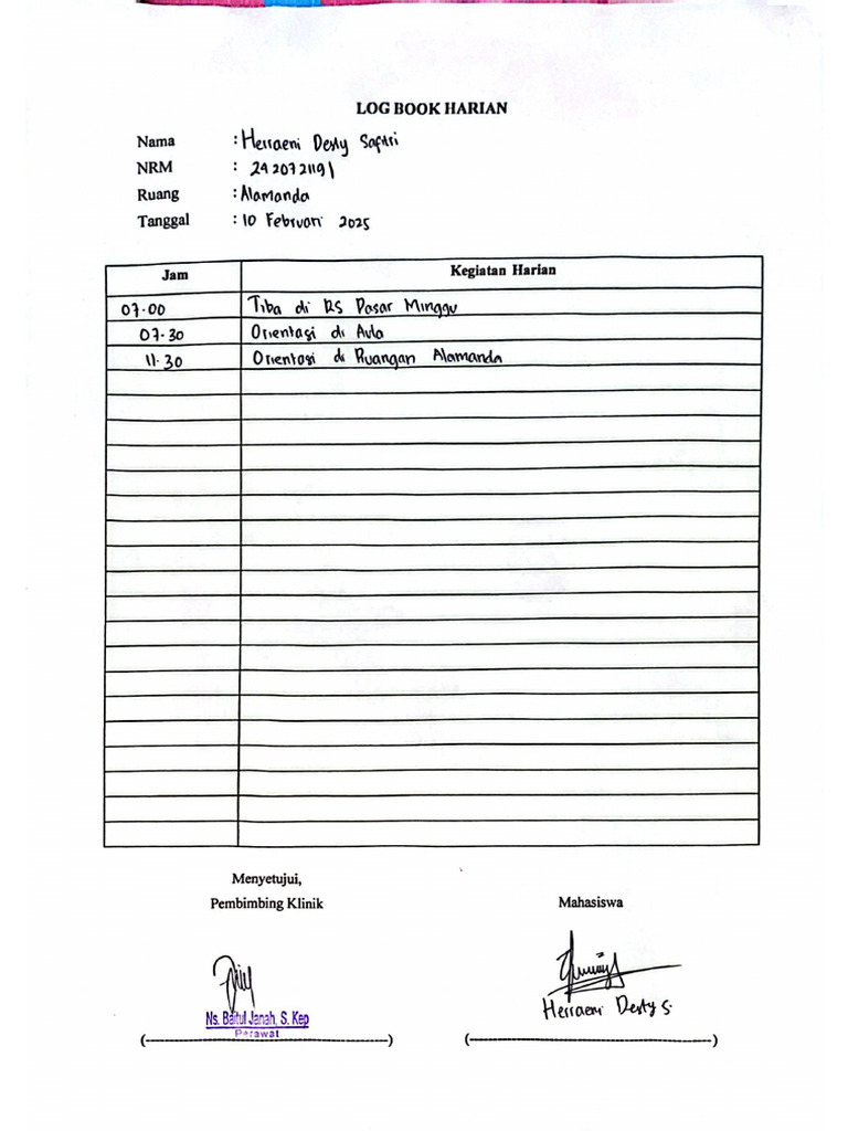 Log Book | PDF