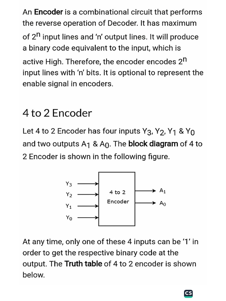 Encoder | PDF