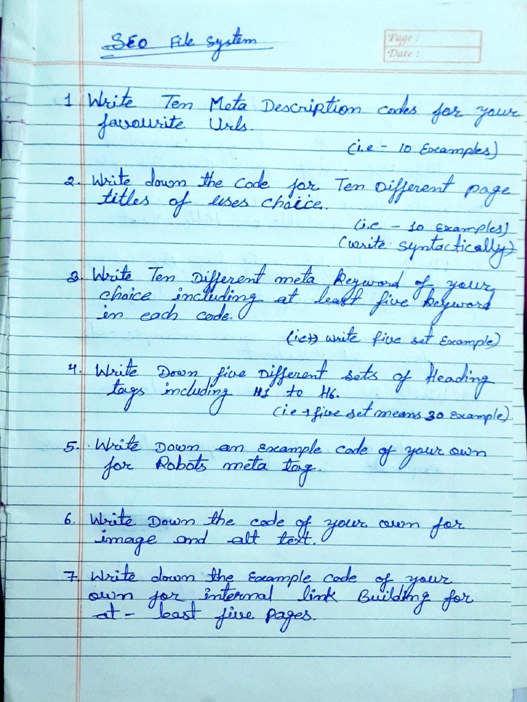 SEO File System | PDF