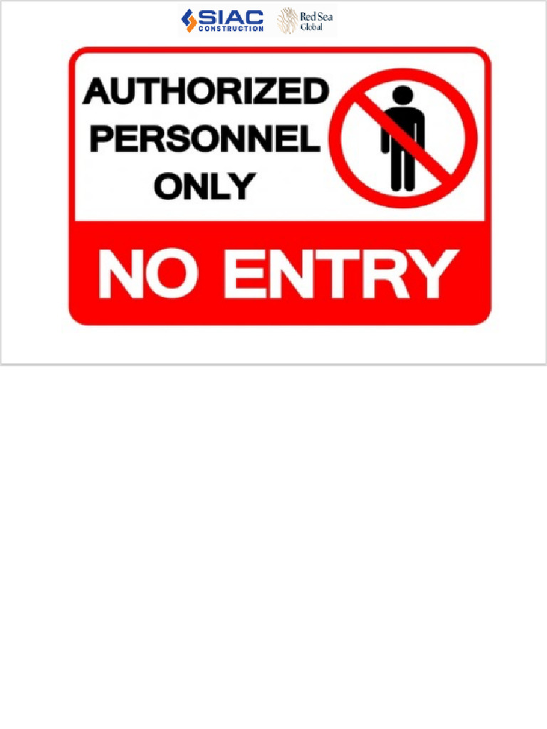 Authorized Person Only | PDF