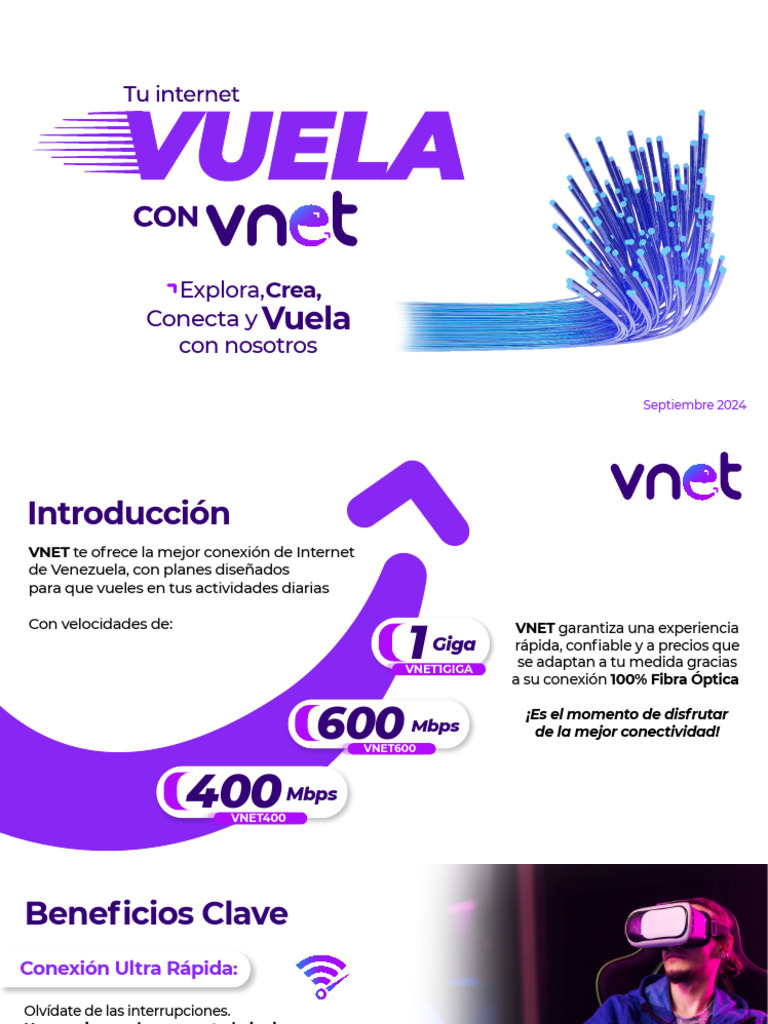 Brochure Digital Vnet v1 2024 | PDF | Streaming Media | Internet