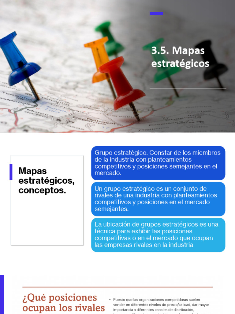 Mapas Estratégicos. | PDF | Mercado (economía) | Mapa