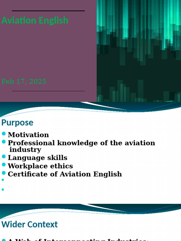 Aviation English 0217 | PDF