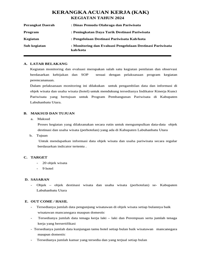 Kak Monitoring | PDF