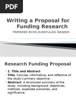 Capsule Proposal Format | PDF | Science