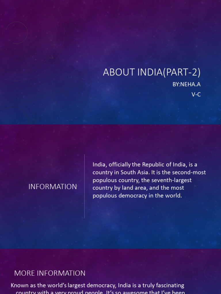 About India Part 2 | PDF