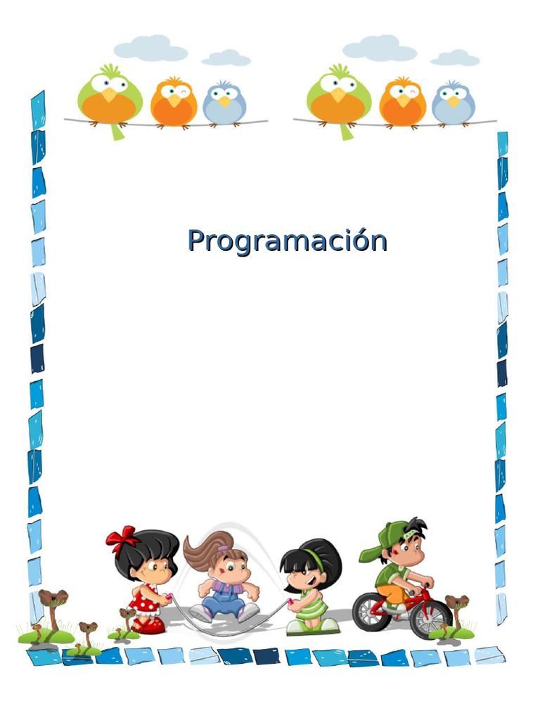 Caratula Programacion | PDF