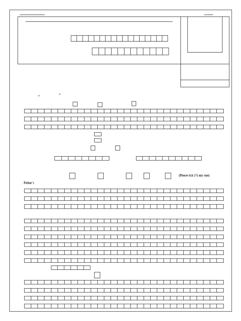 UOS S1 Subscriber Registration Form CAF | PDF | Identity Document ...