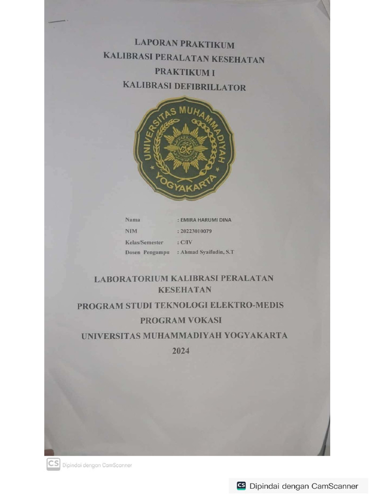 Kalib Prak 1 | PDF