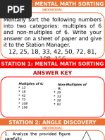 Sum Math Trail Questions | PDF | Area | Rectangle