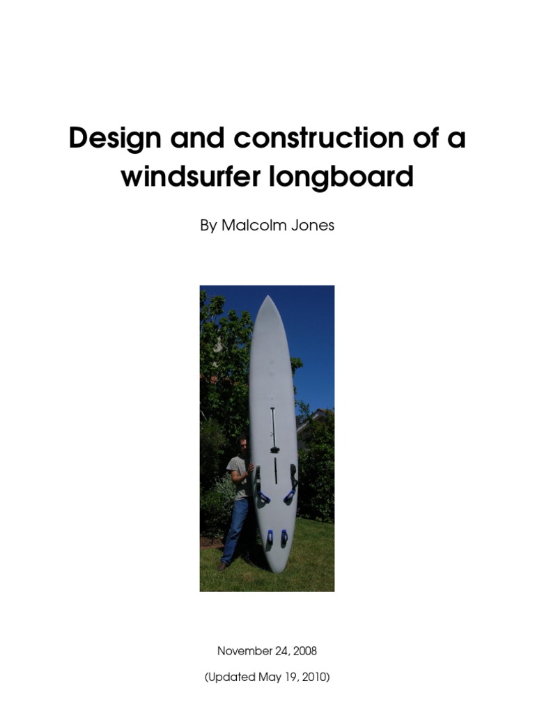 Design and Construction of A Windsurfer Longboard | PDF | Airfoil ...
