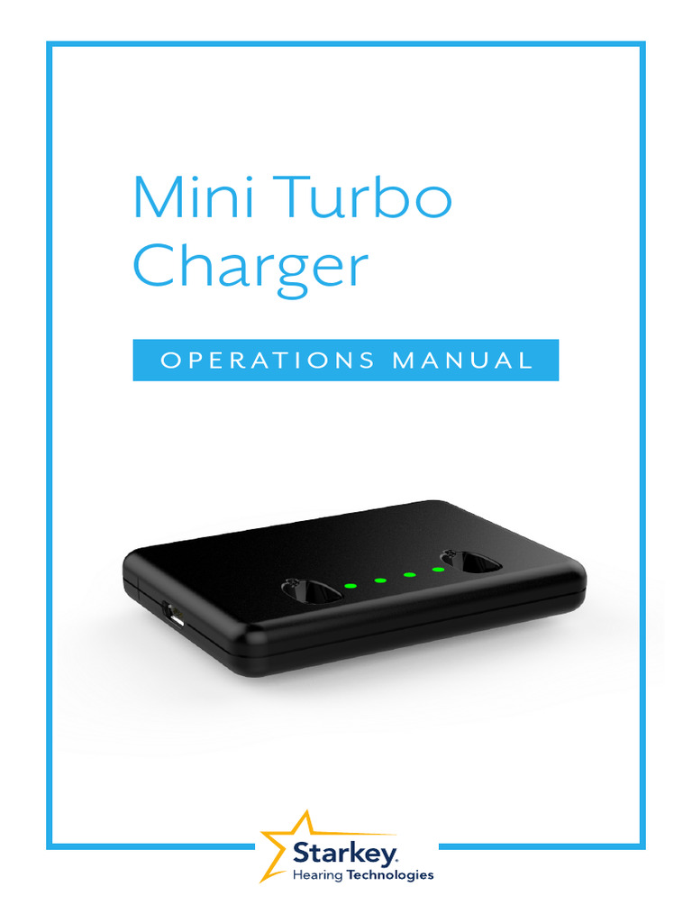 Mini Turbo Charger Operations Manual | PDF | Battery Charger | Energy ...