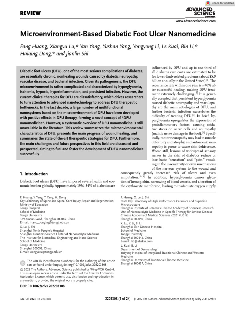 Honey in Dfu | PDF | Macrophage | Wound Healing