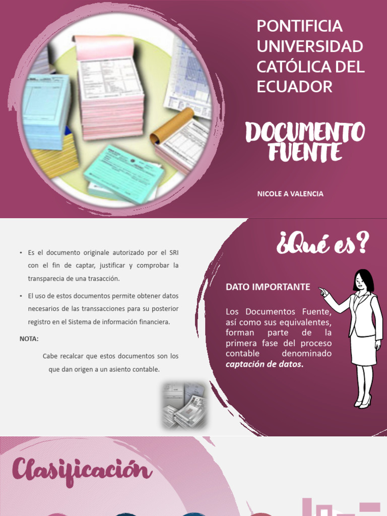 Documentos Fuente | PDF | Contabilidad | Factura