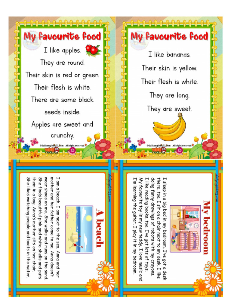 Reading Card | PDF