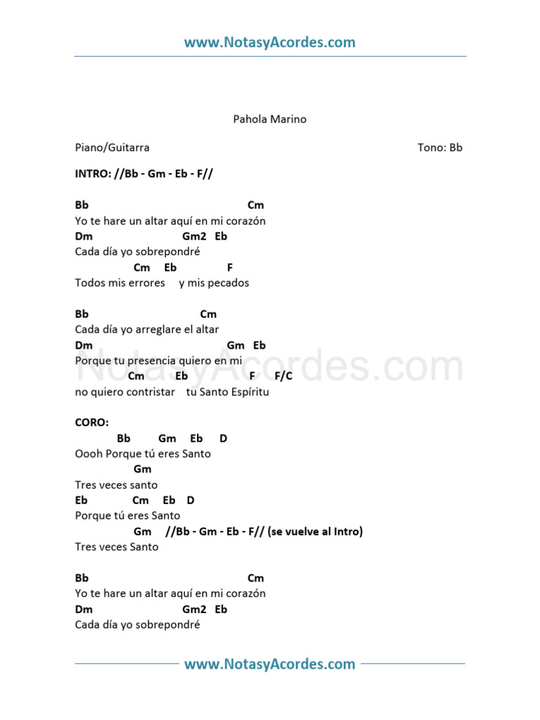 Yo Te Hare Un Altar Pahola Marino | PDF
