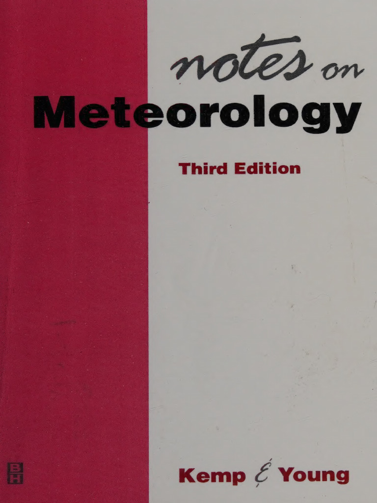 Notes On Meteorology - 3rd Revised - Kemp & Young (PDF) | PDF ...