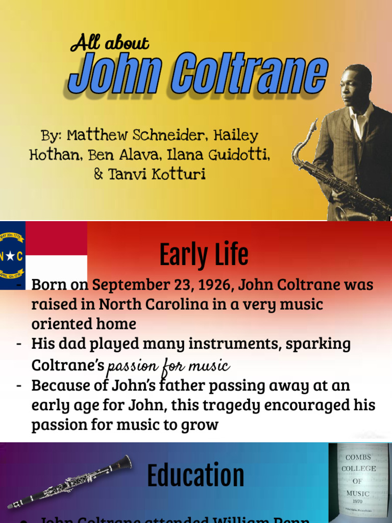 All About John Coltrane | PDF
