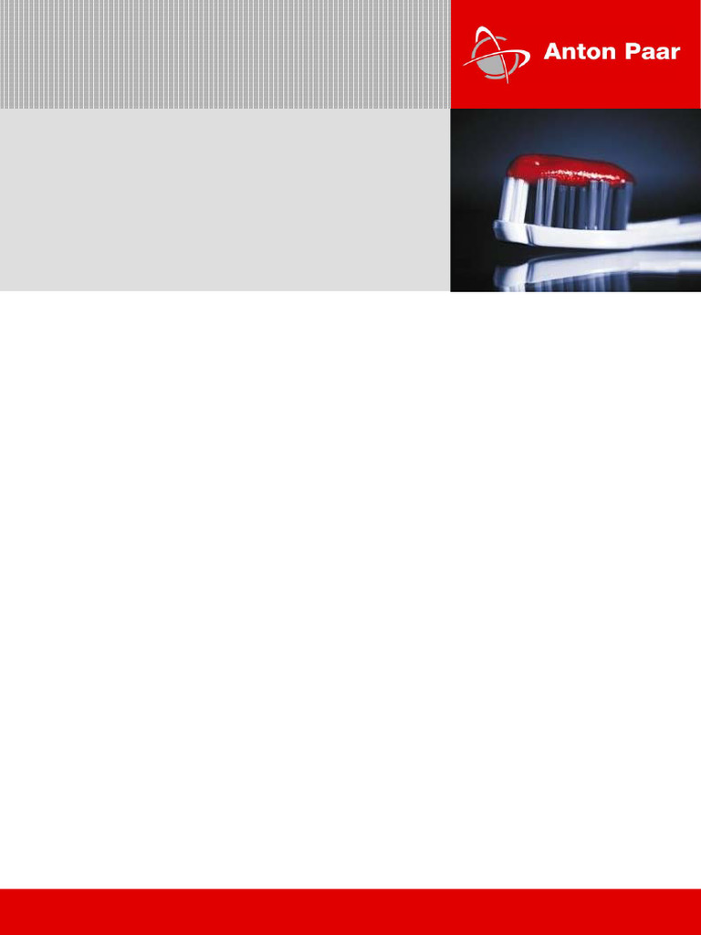 Measuring Viscous Cosmetics with DMA 500 | PDF | Viscosity | Syringe