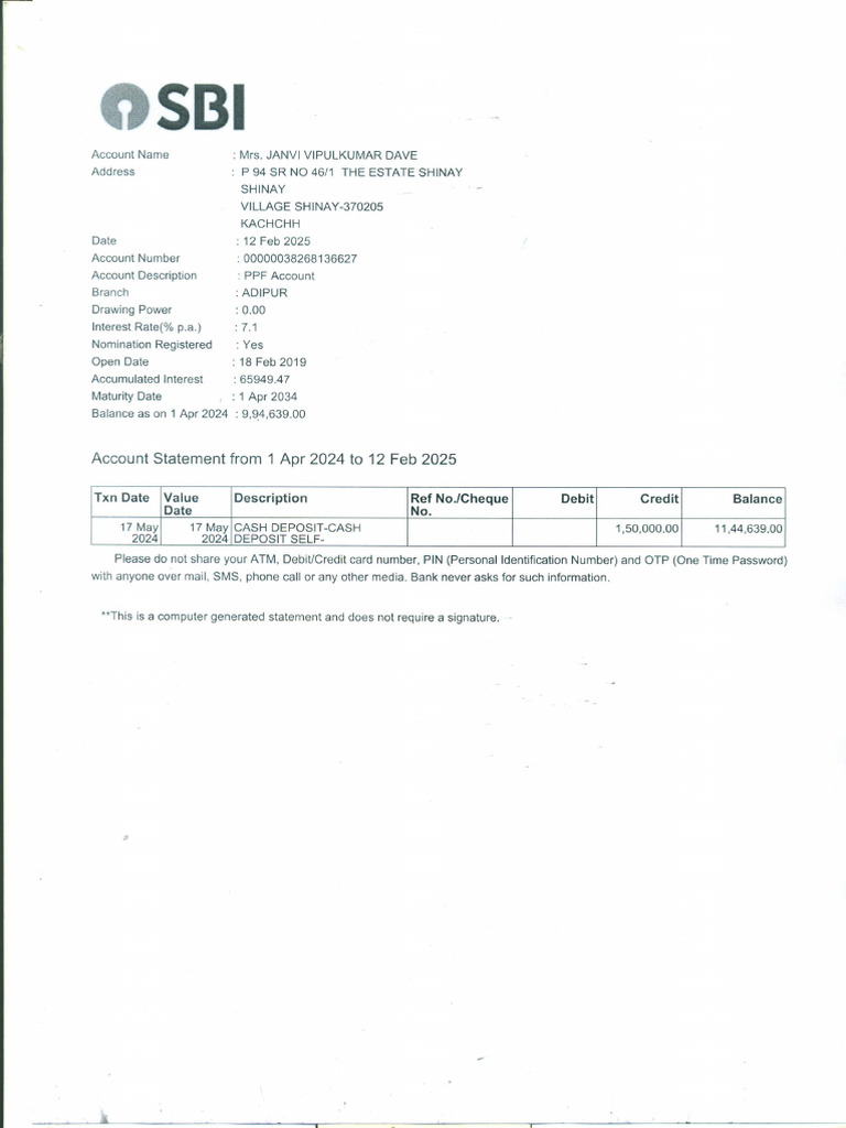 Vipul Dave PPF | PDF