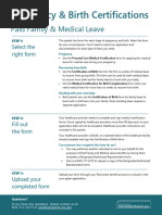 Washington Paid Family Leave Forms | PDF | Health Sciences | Health Care