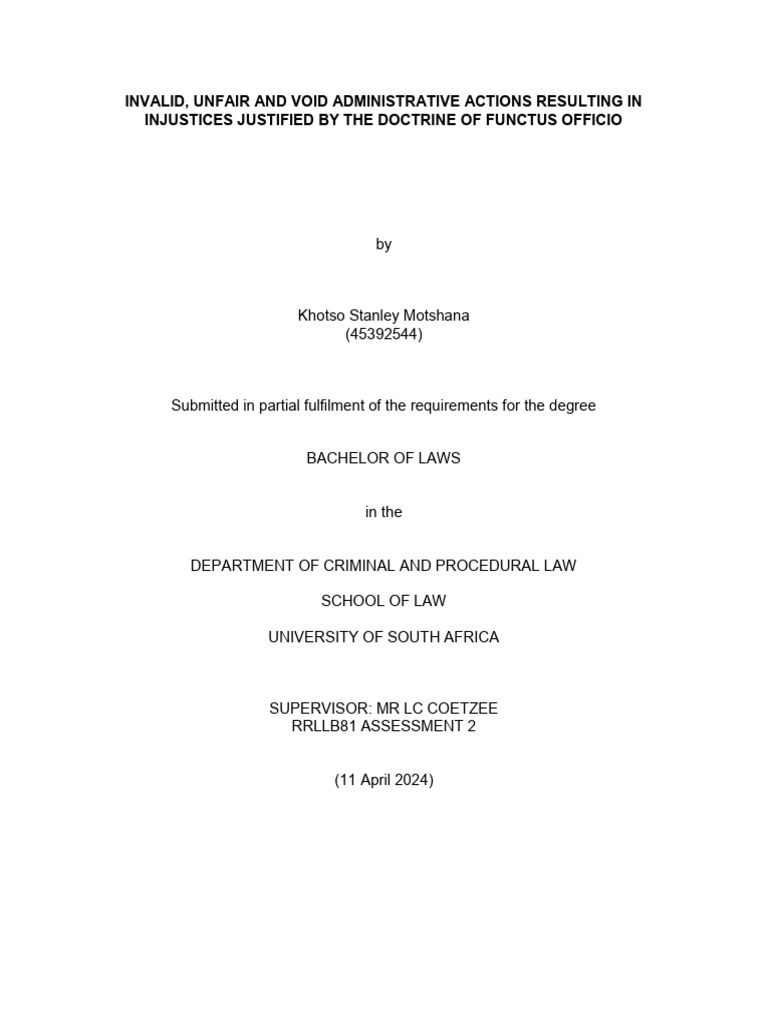 Assign 2 Draft Research | PDF | Judgment (Law) | Common Law