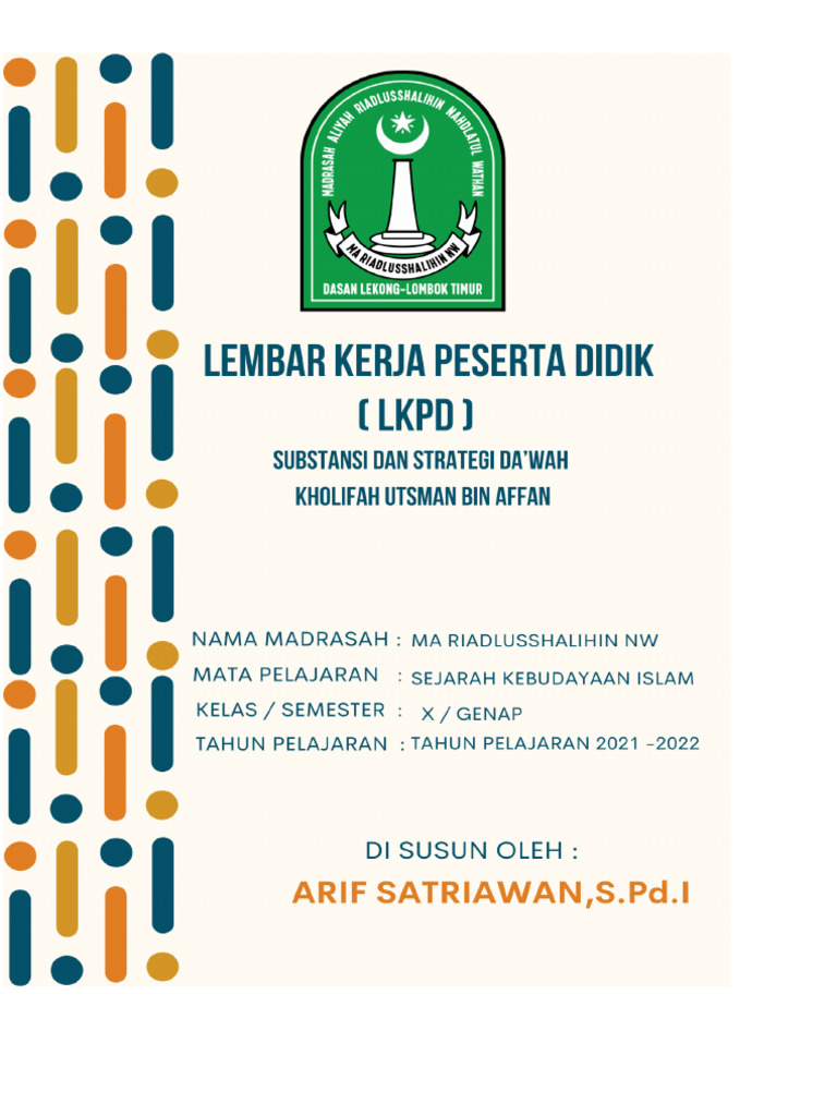 LKPD Genap Tp. 2021 - 2022 | PDF
