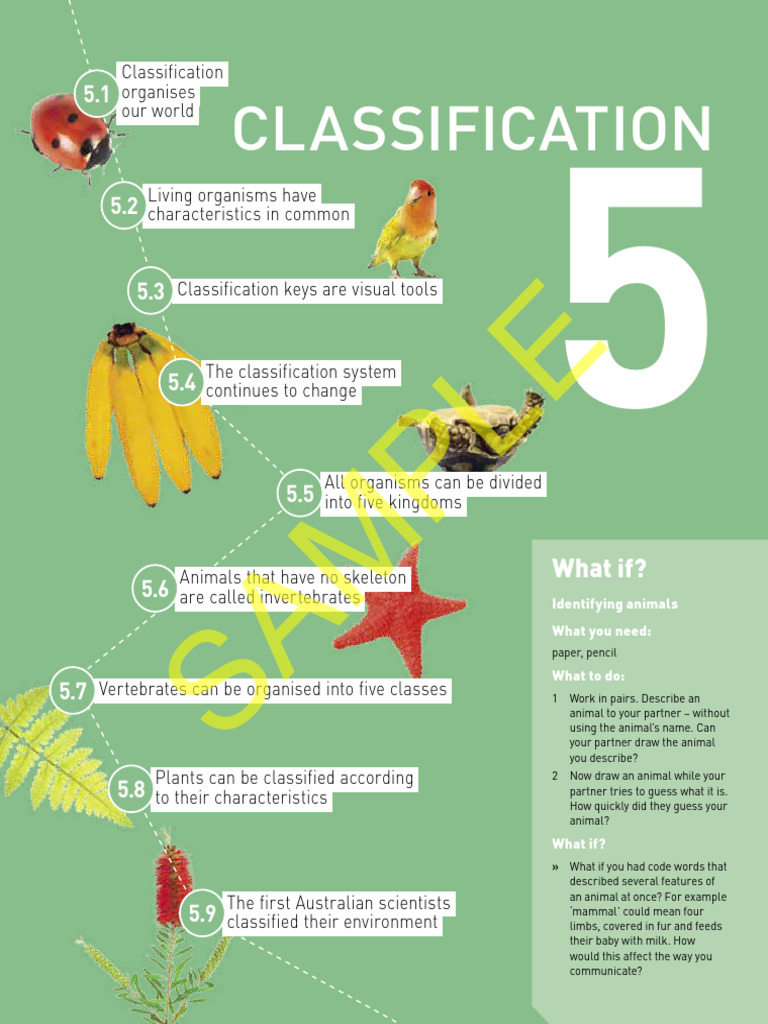 Sample Chapter 5 Secure | PDF | Cell (Biology) | Organisms