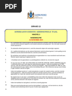 AFR Graad 12 Junie 2023 Gedigte | PDF