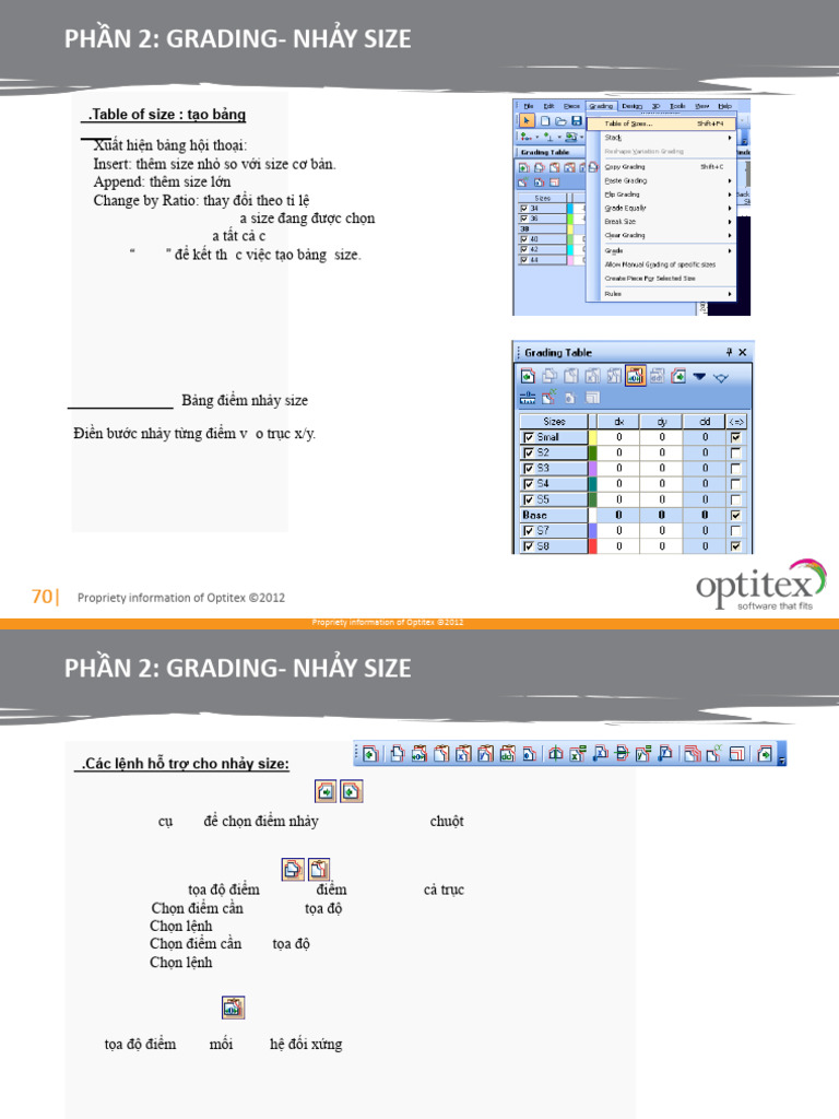 NhaySize Optitex | PDF