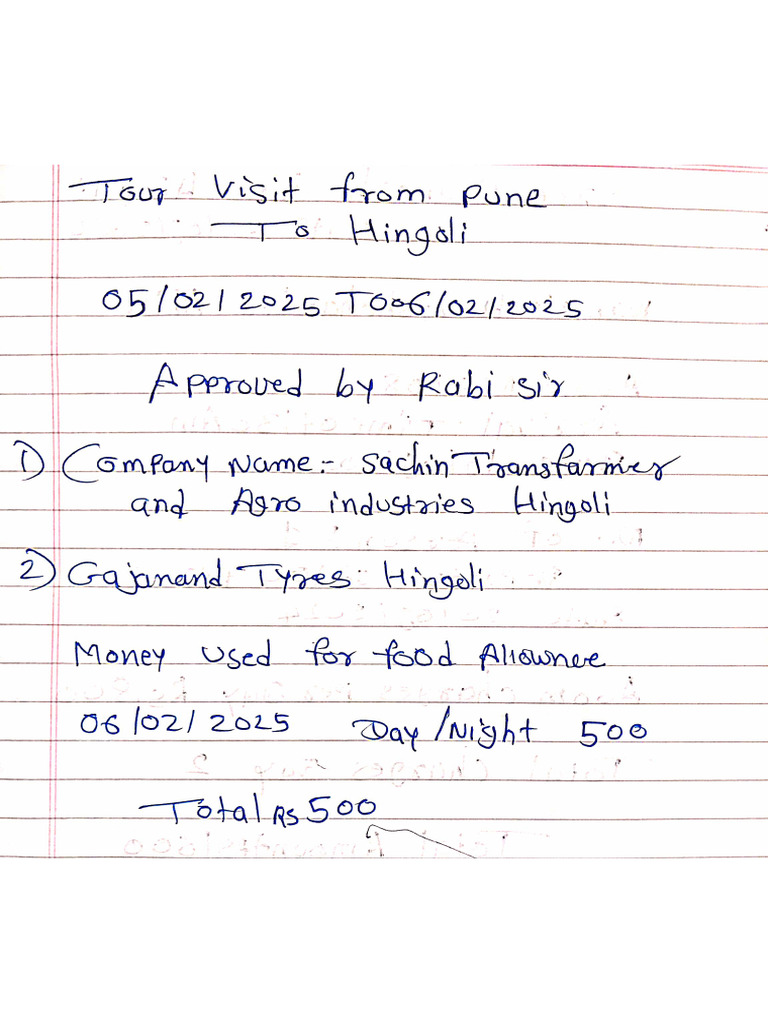 Food Allowance | PDF