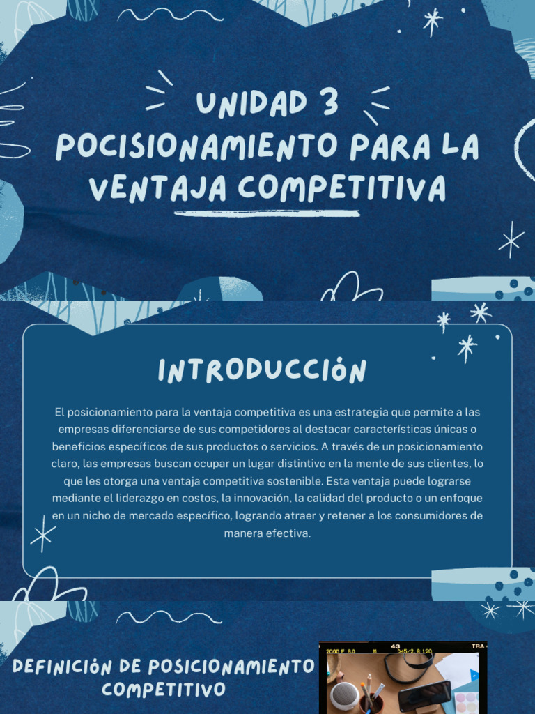 3.5 Pocisionamiento para La Ventaja Competitiva | PDF | Marca | Ventaja competitiva