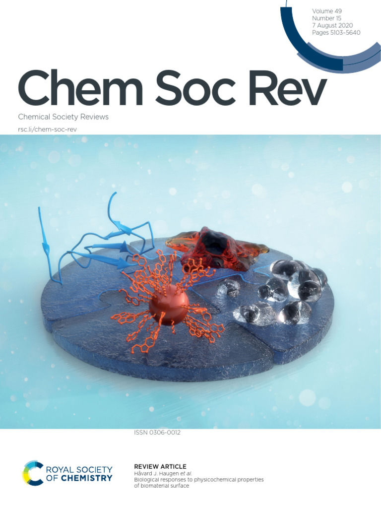 Chem Soc Rev: Chemical Society Reviews | PDF | Biomaterial | Cell Signaling