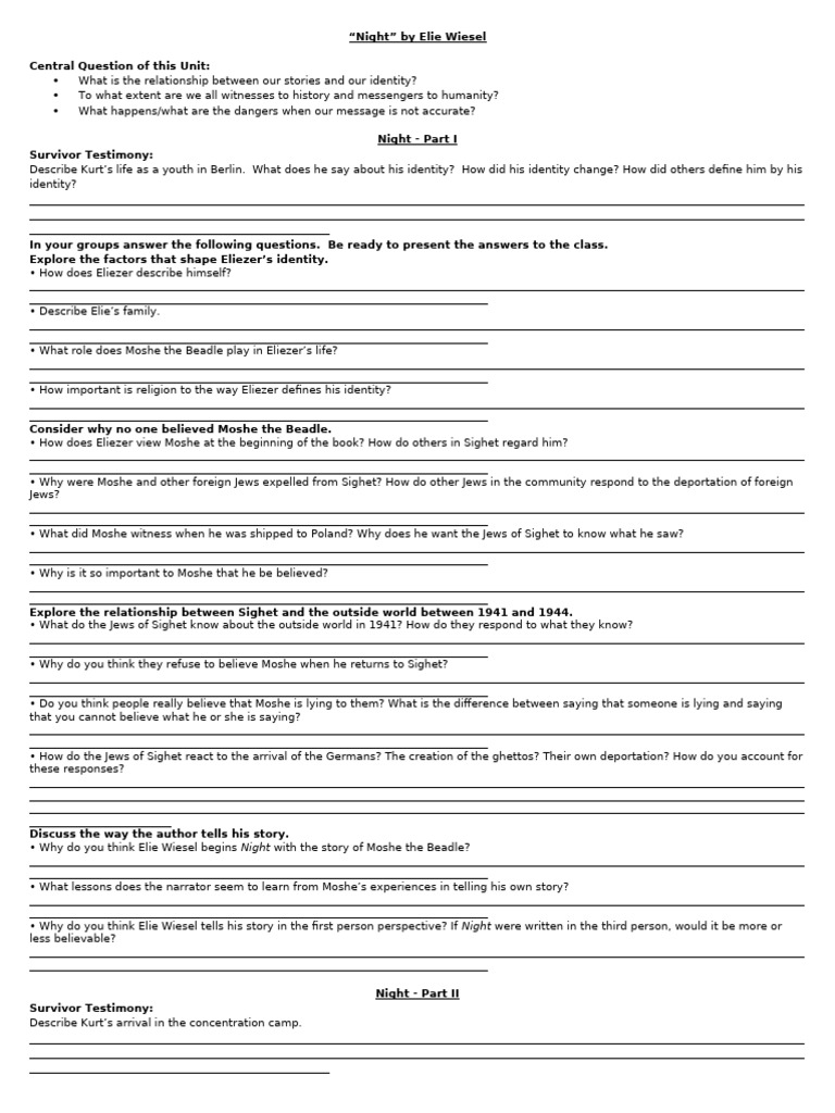 Night Student Handout 2014 | PDF