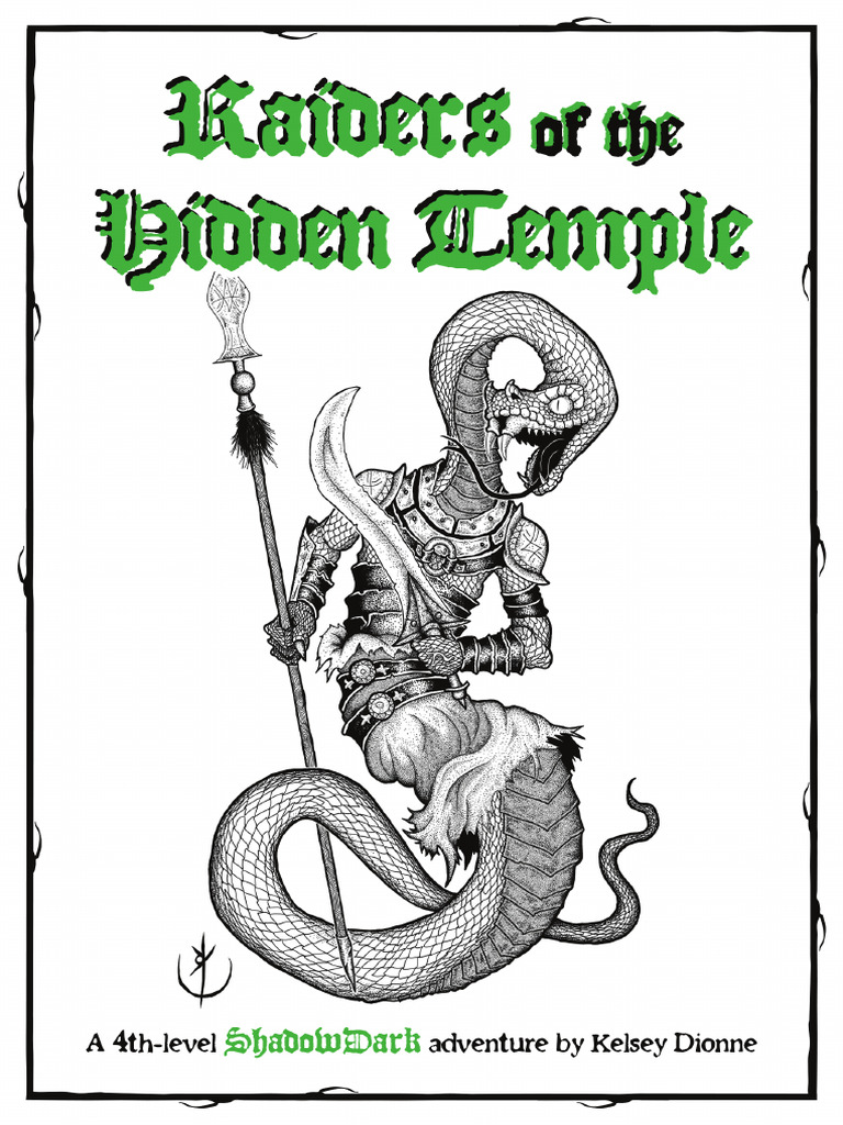 Raiders of the Hidden Temple Adventure | PDF | Vampires