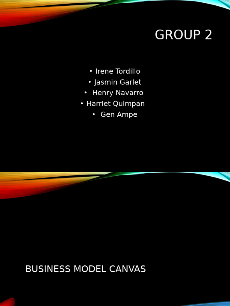 GROUP-2-BUSINESS-MODEL-CANVAS (2) | PDF | Supermarket | Point Of Sale