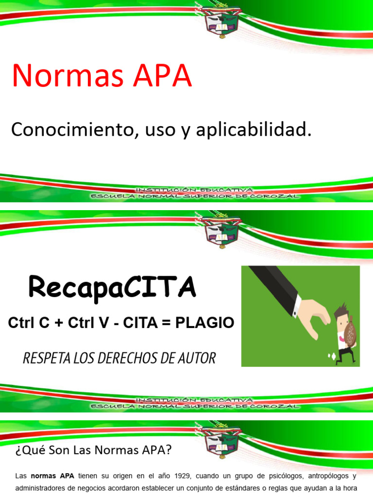 Guía Completa de Normas APA | PDF | Estilo apa | Escritura