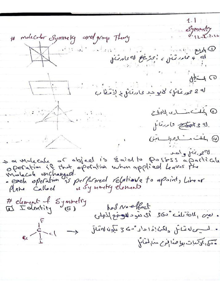 3 Lectures Symmetry | PDF
