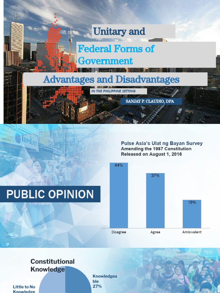 Unitary and Federal | PDF | Federation | Federalism