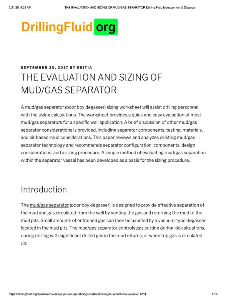 Mud Gas Reference | PDF