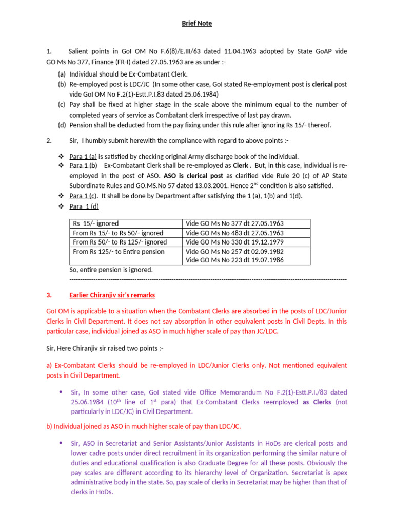 Brief Note | PDF