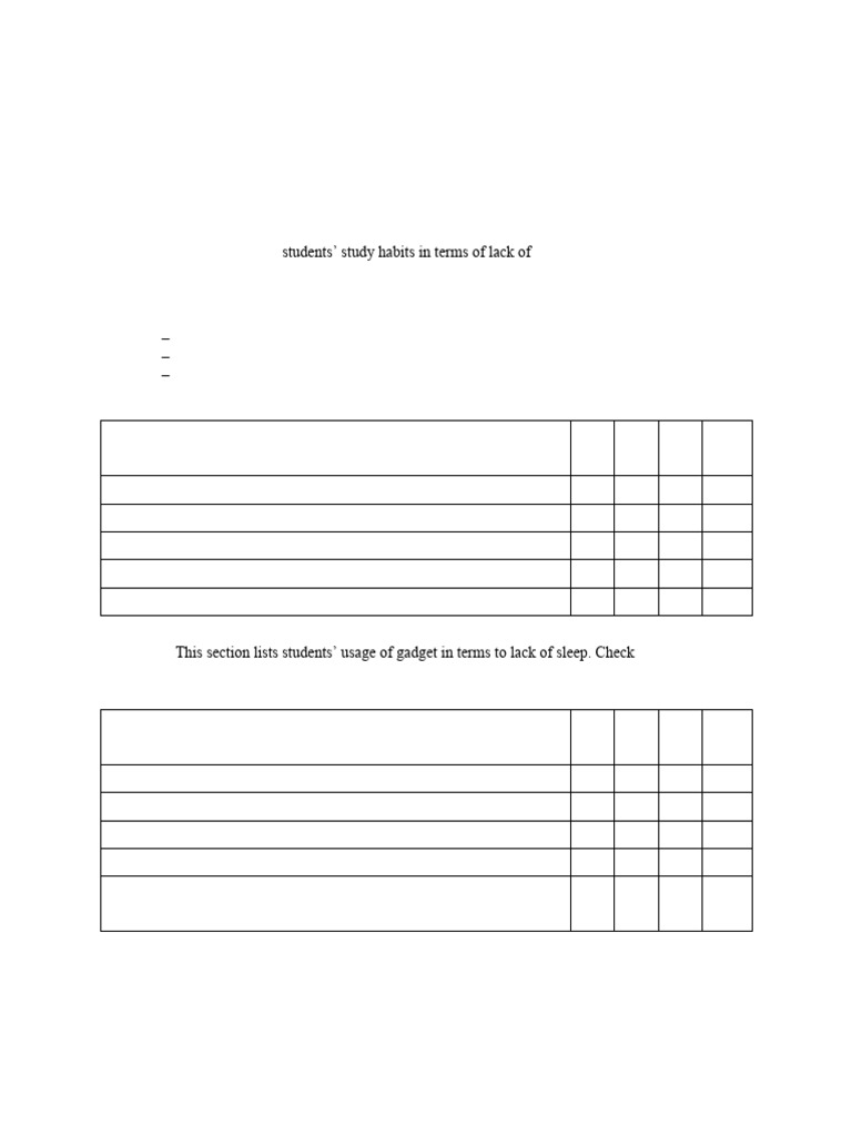 DLRRS done | PDF | Sleep | Sleep Deprivation