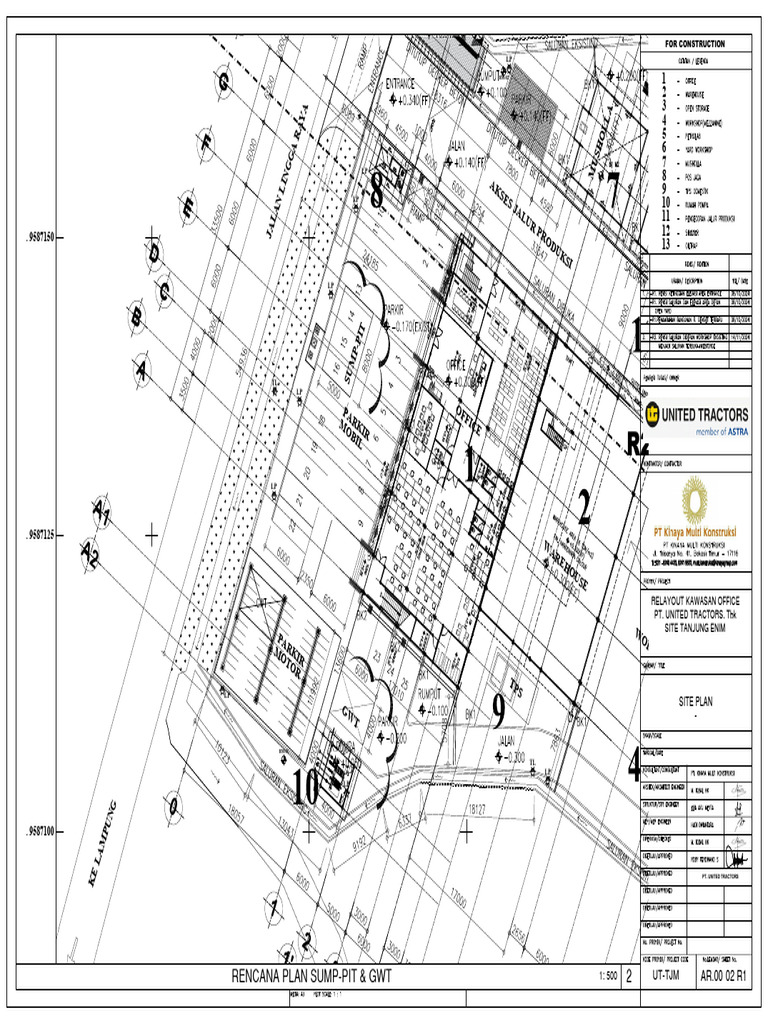 Rencana Plan Sump-Pit & GWT Terbaru - 22012025 | PDF