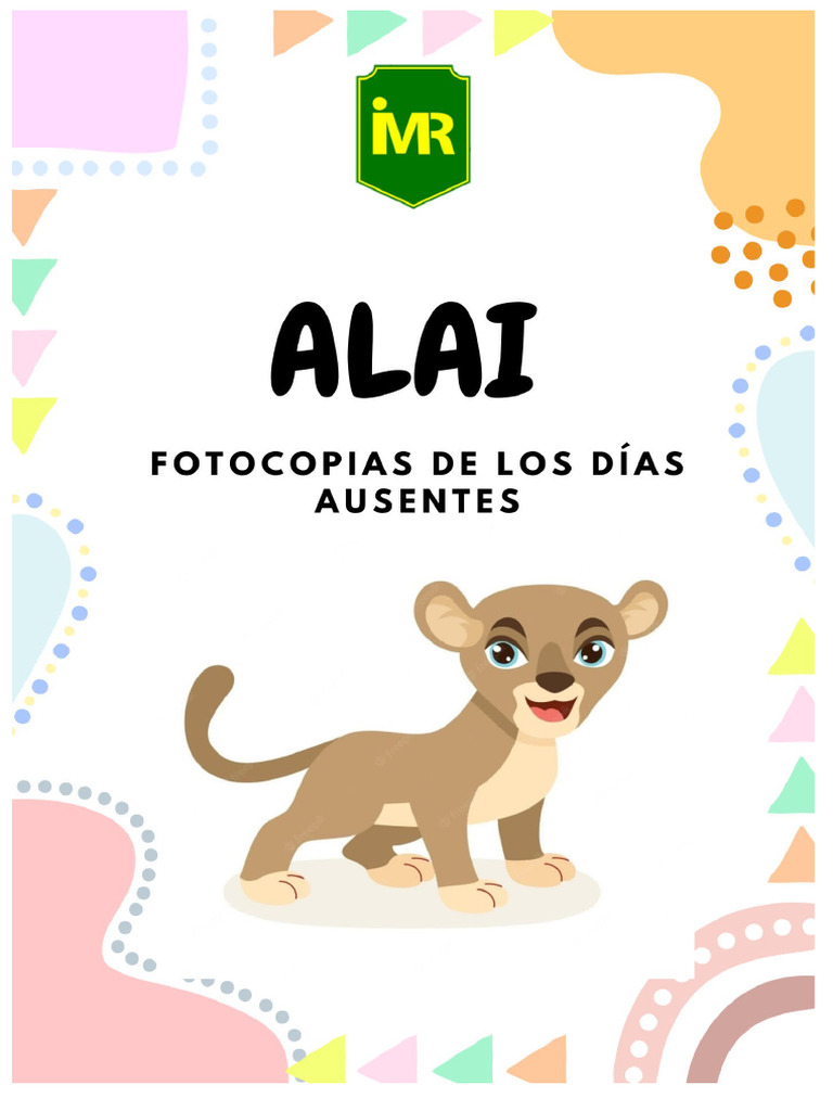 Portada para Carpeta de Tareas | PDF