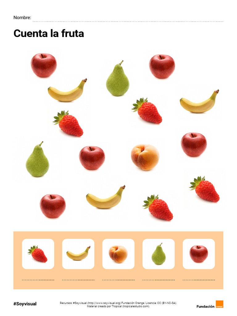 Cuenta La Fruta | PDF
