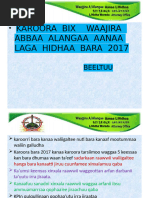 Xalayaa Deeggarsaa | PDF